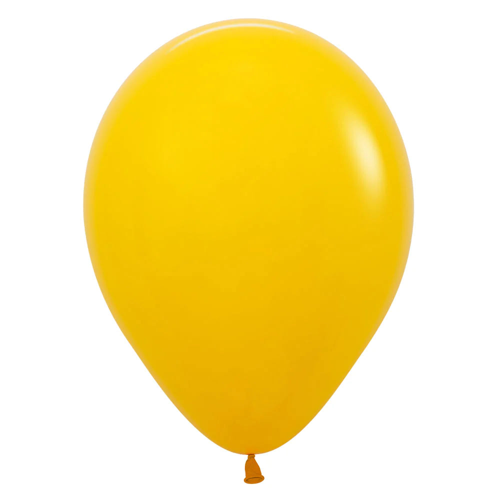 Globo Amarillo Miel Fashion R9 X 50 Globos — BALLOONS BOGOTA
