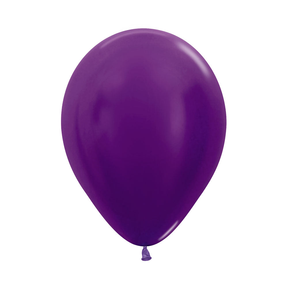 Globo Violeta Metal R9 X 50 Unidades Sempertex — BALLOONS BOGOTÁ
